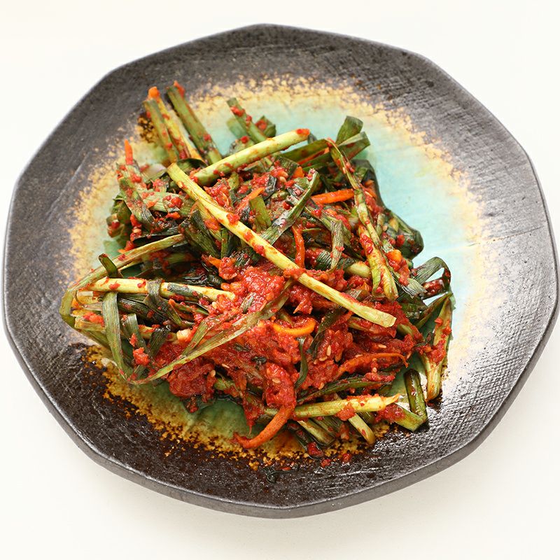 ニラキムチ 300g|無添加キムチ-やがちゃんキムチ